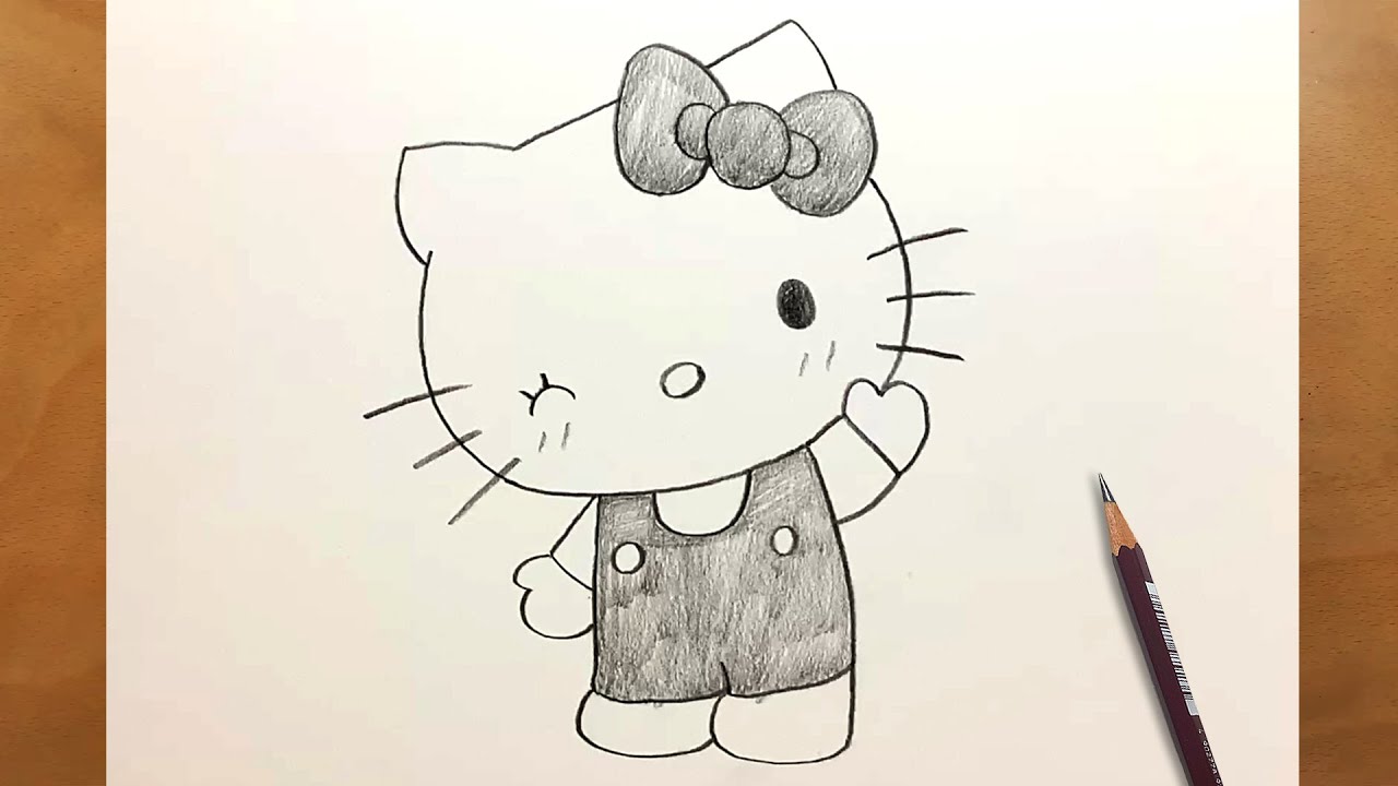 How to Draw Hello Kitty Step by Step || Easy Cute Drawing for Beginners || Hello Kitty Art Sketch