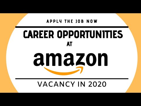 Amazon Freshers Recruitment | Amazon job vacancy 2020 | Career opportunity at Amazon.com | Apply Now