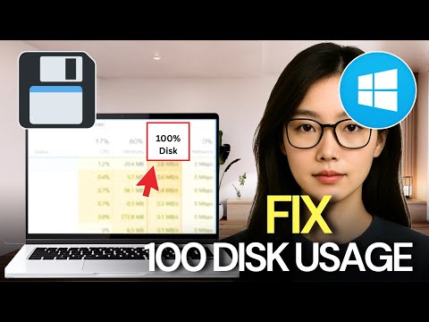 How to fix 100 % disk usage in Task Manager on PC