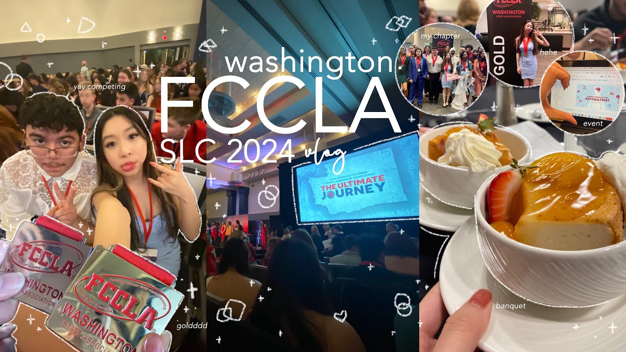 winning *gold* at FCCLA SLC 2024 vlog | junior year 🏅