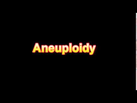 What Is The Definition Of Aneuploidy Medical Dictionary Free Online