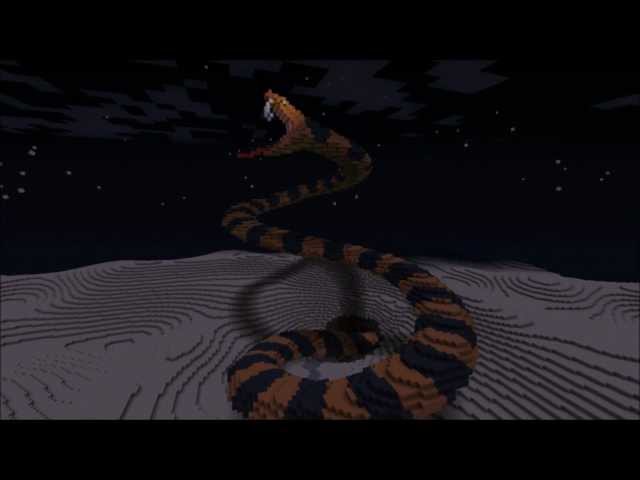 Attacking Snake Minecraft Map