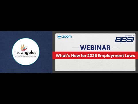 What's New for 2025 Employment Laws