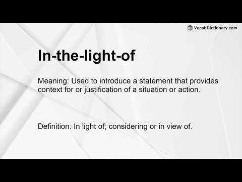 In-the-light-of Meaning