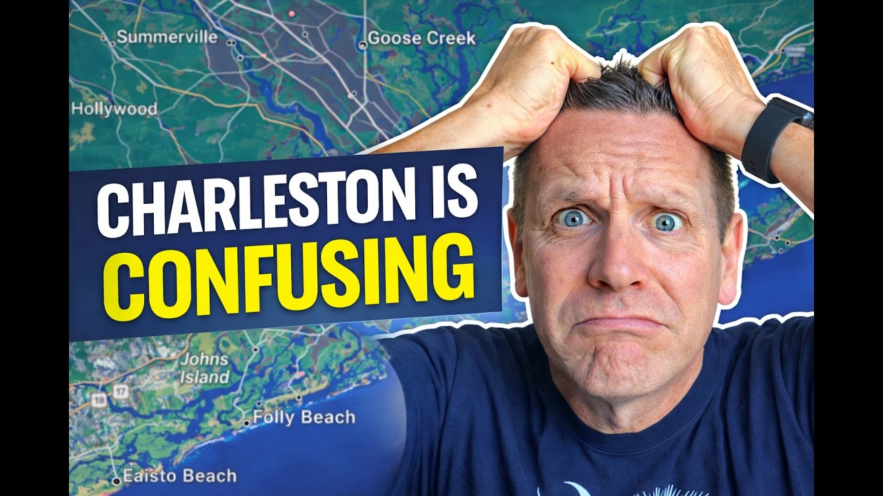 Charleston SC Map Explained  |  Don't Move Here Until You See This