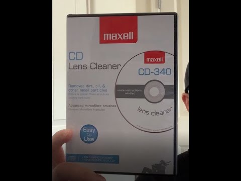 Maxell CD Lens Cleaner, this may help on your error 1 message on the CD players or DVD players
