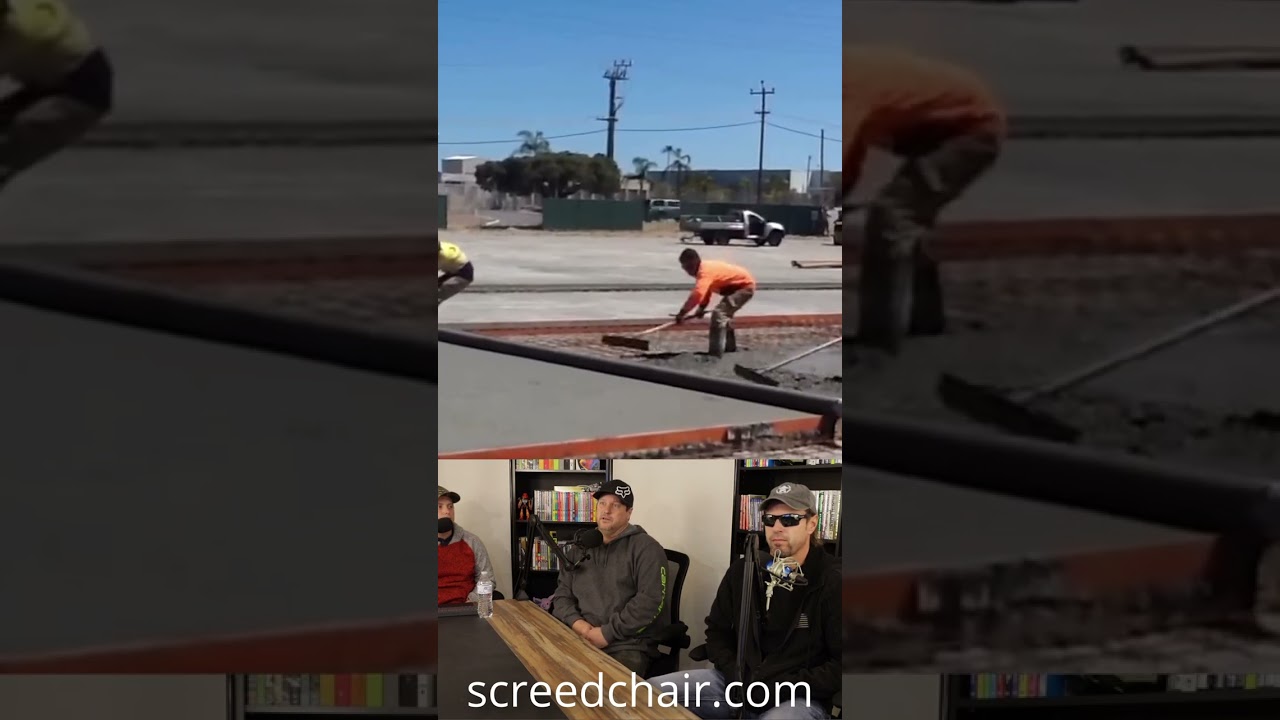 Concrete Roller Screeds Have Been Around For Over 40 Years #concrete #construction #screeding