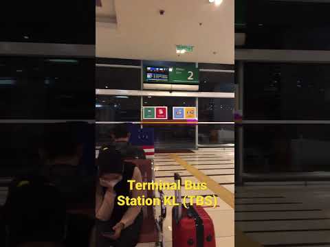 Terminal Bus Station TBS Kuala Lumpur #kualalumpur #malaysia #tbs #brt