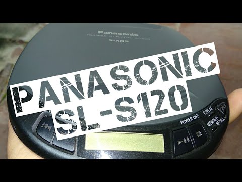 Review/Test Panasonic SL-S120 portable cd player