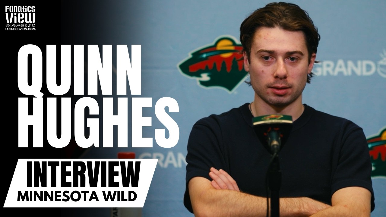 Quinn Hughes Reflects on Future With Minnesota Wild After Series Loss vs. Colorado Avalanche