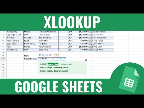 Say Goodbye to VLOOKUPs. Use XLOOKUP in Google Sheets Instead.