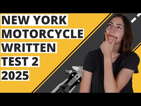 New York DMV Motorcycle Written Test 2 2025 (60 Questions with Explained Answers)