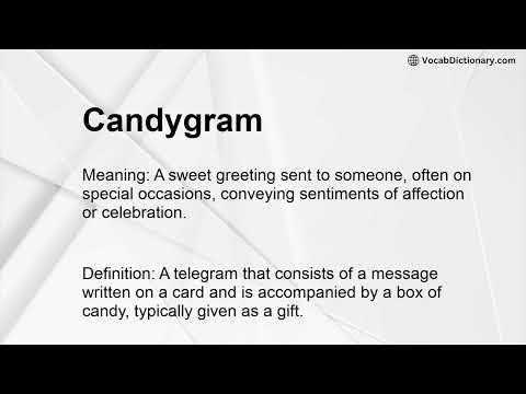 Candygram Meaning