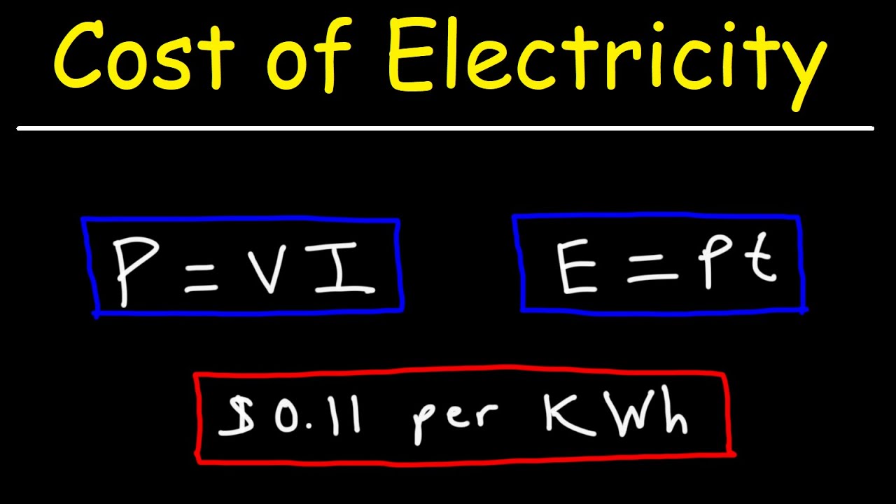 Electric Power and The Cost of Electricity Using kWh