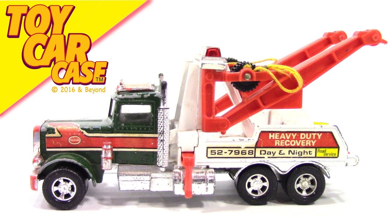 Matchbox Super Kings Peterbilt Wrecker Tow Truck 1978 Toy Car Case