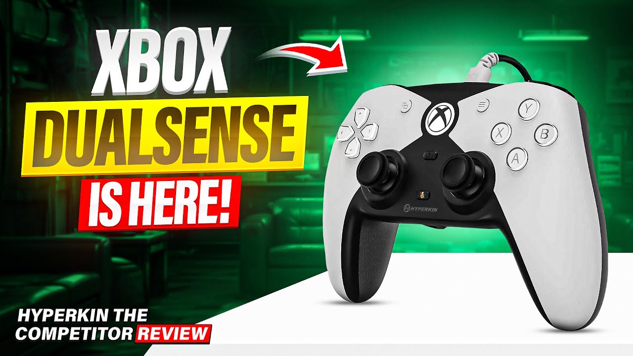 A PS5 Controller for XBOX! | HYPERKIN The Competitor Wired Controller