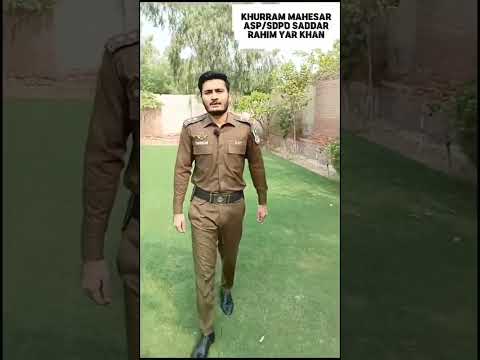 Life Story of Police Officer ASP Khurram Mahesar #pakistan #police #csp #motivation #2023 #csspms