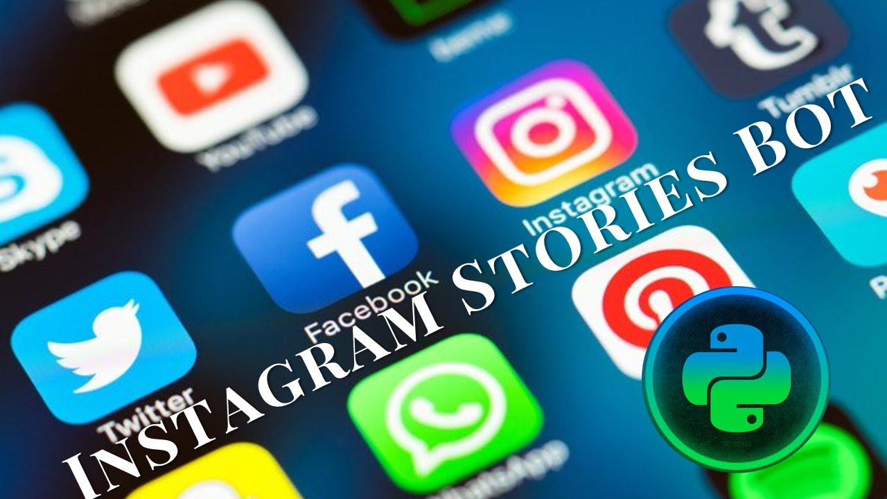 [Social Media Bot] Instagram Stories Bot with Python (+ Send with Telegram Bot)