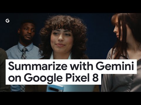 Summarize your Emails with Gemini on Google Pixel 8