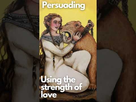 Learn the Strength tarot card meaning in this #short video