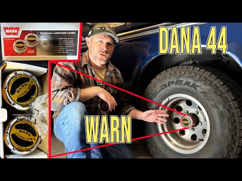 Dana 44 - Warn Premium Hub Install (EASY)