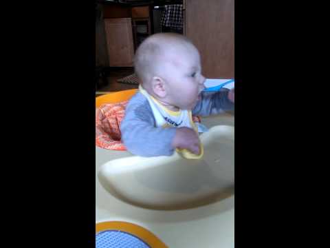 SEB SPOON FED FOR THE FIRST TIME