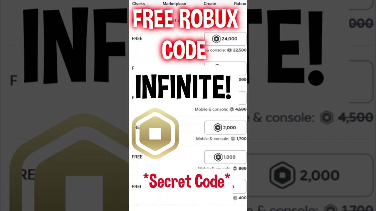 SECRET FREE ROBUX CODE NEW UPDATE 2026 *WORKING* #roblox