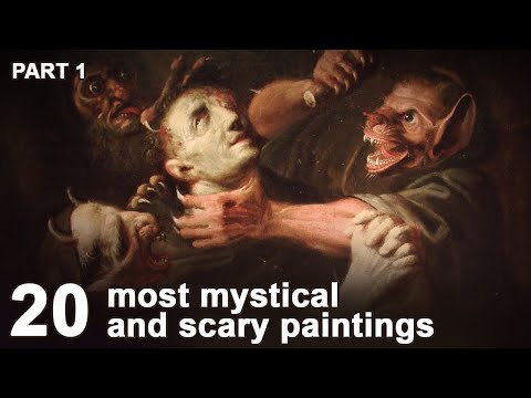20 Most Scary Paintings. Dark Arts Part 1