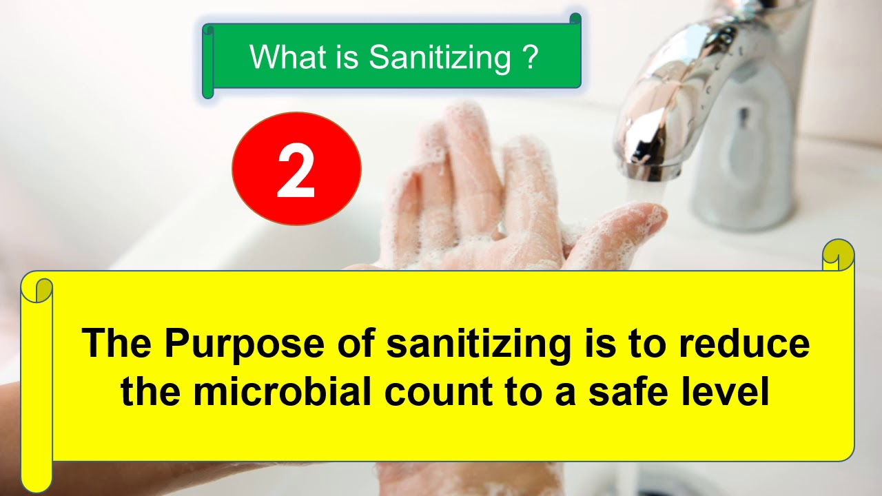 What is Sanitizing   Housekeeping  Facility Management