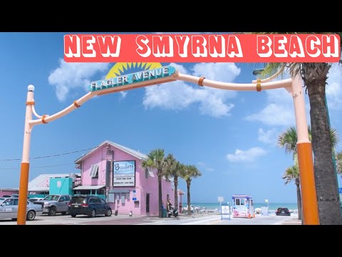 New Smyrna Beach Florida - Driving Through New Smyrna Beach
