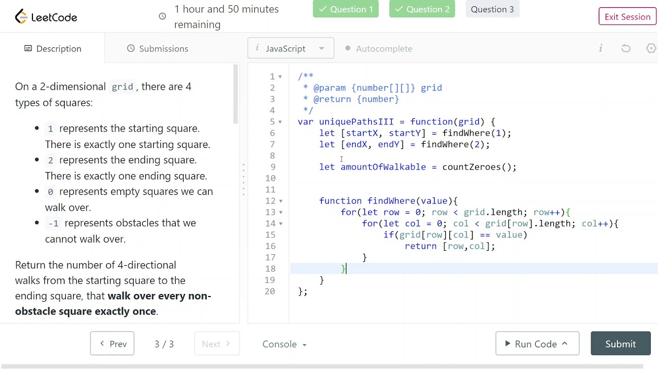 Easy, Medium and Hard in 30 Minutes (LeetCode Mock Online Assessment)