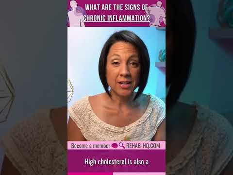 What are the signs of chronic inflammation?