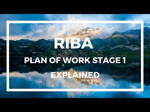 RIBA Plan of Work Stage 1