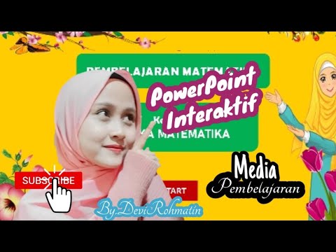 PPT Interaktif - Desain media pembelajaran - dilengkapi kuis dan game - PPT menarik