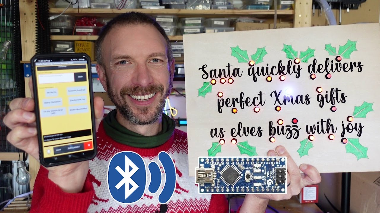 How to make an Arduino Bluetooth Christmas Lights Display Board (inspired by 