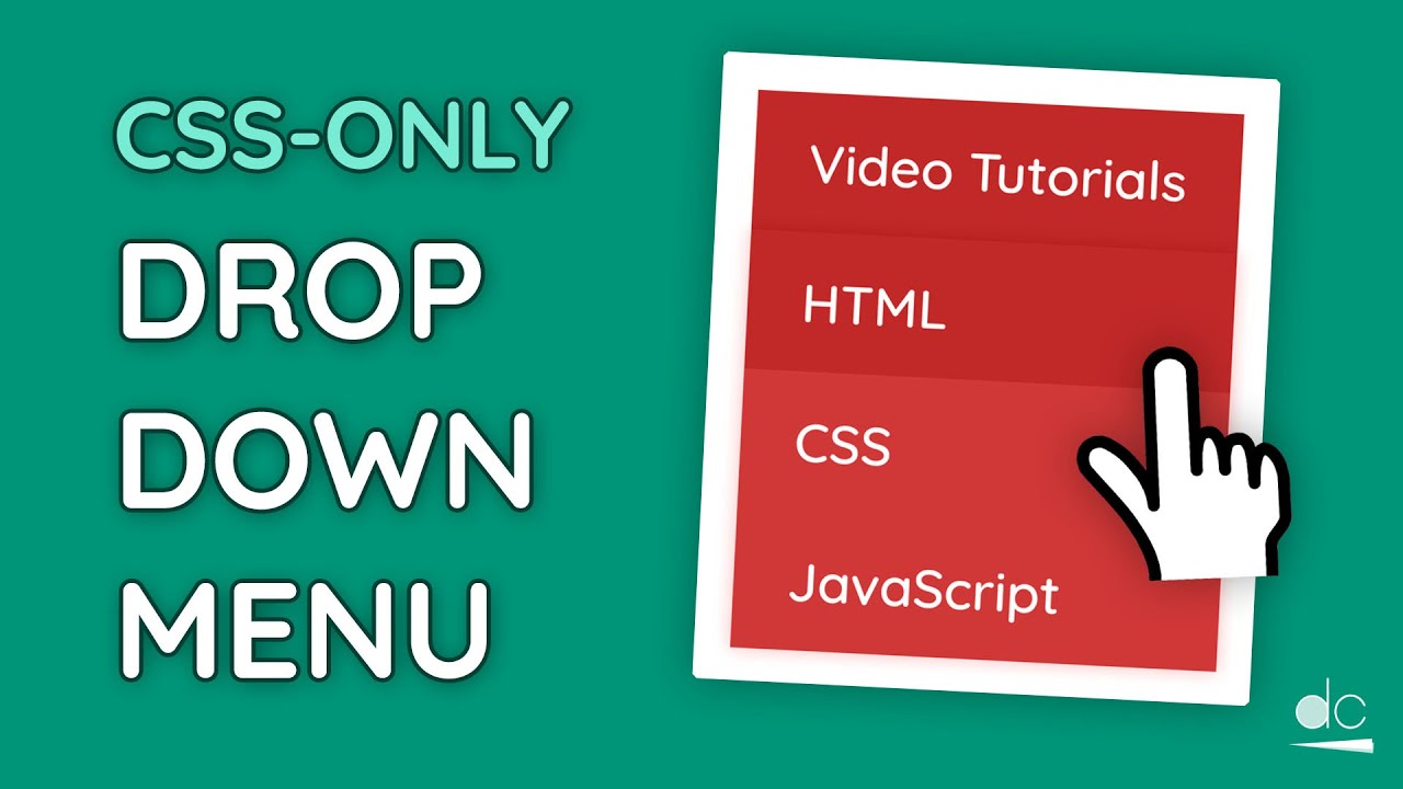 Creating a CSS-Only Drop Down Navigation Menu - CSS Tutorial