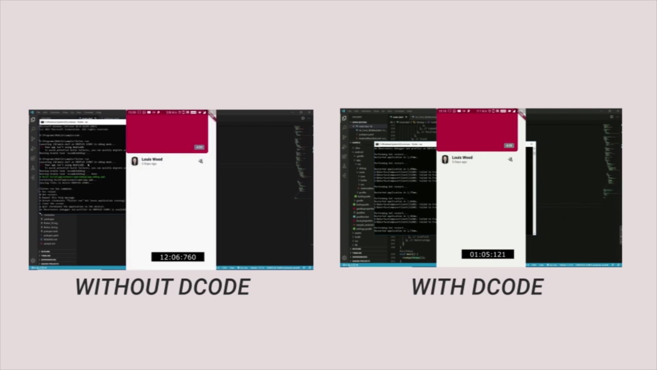Dcode - Developer Experience - Before & After