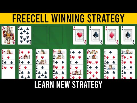 Freecell winning strategy