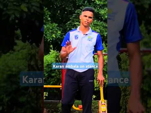 karan ambala batting tips pt 1 #cricket #cricketlover #tennisballcricket