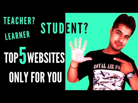 Top 5 Educational Website of INDIA updated | | हिंदी में | 2020