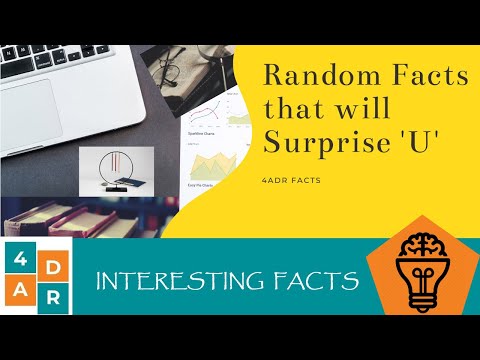 Random Facts | Surprising Facts | Facts of the Day | 4ADR | Interesting Facts | P1