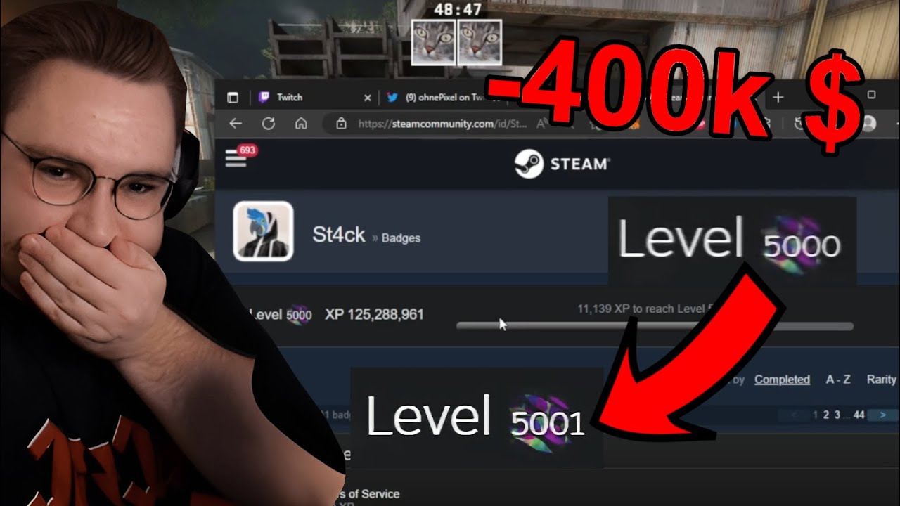 How ohnePixel destroyed St4ck’s Steam Profile