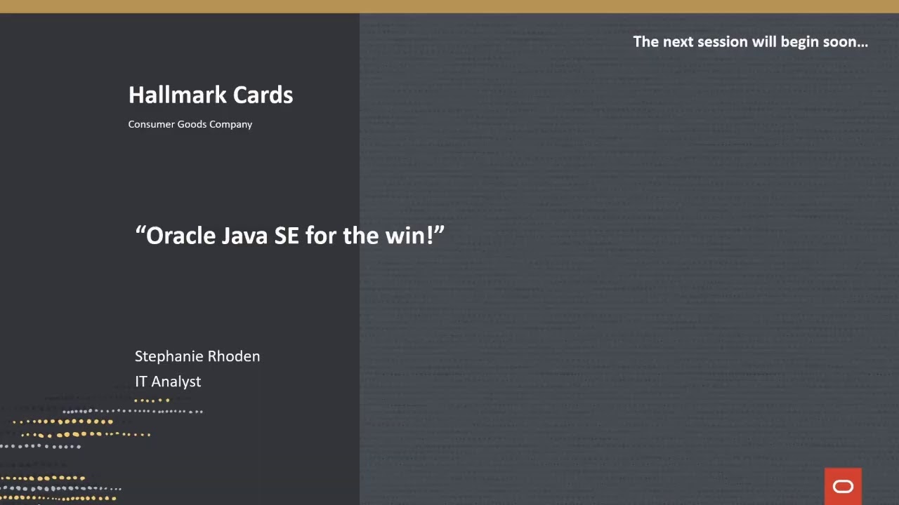 Live Streams: Oracle Developer Live - Java Innovations