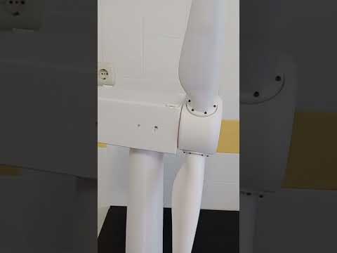 STL file Motorized Wind Turbine・Model to download and 3D print・Cults