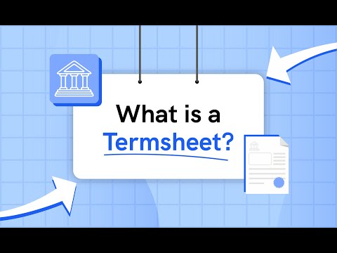 What is a Termsheet? - Startup Funding