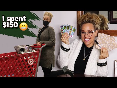 Shop with Me at Target and Writing Christmas Cards to Friends | Vlogmas Day 23