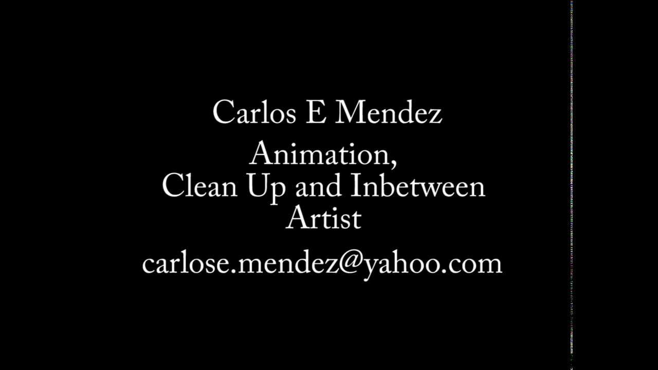 Carlos E Mendez Animation Demo