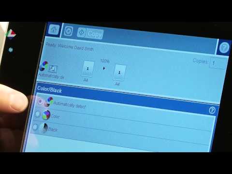 Restricting functions and access to features at HP MFP devices based on User Profiles