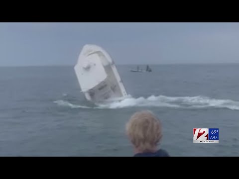 Whale surfaces, capsizes fishing boat off New Hampshire coast