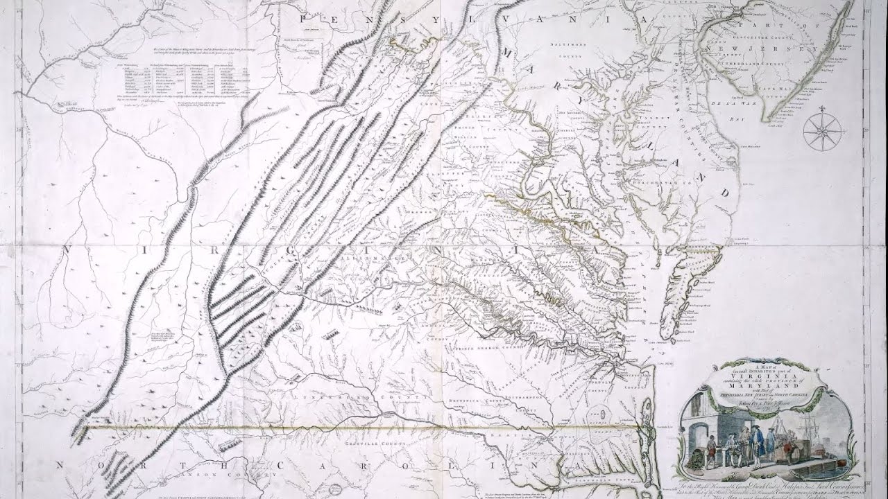 The Fry-Jefferson Map of Virginia